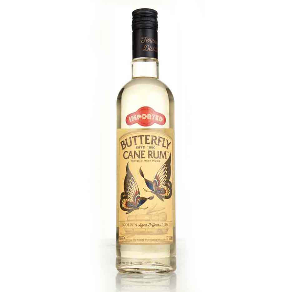 Butterfly Cane Gold Rum • Truebell Diplomatic